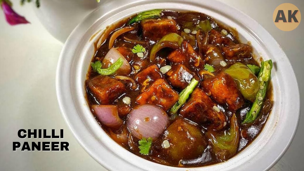 RESTAURANT STYLE CHILLI PANEER RECIPE | PANEER CHILLI RECIPE | CHILLI ...