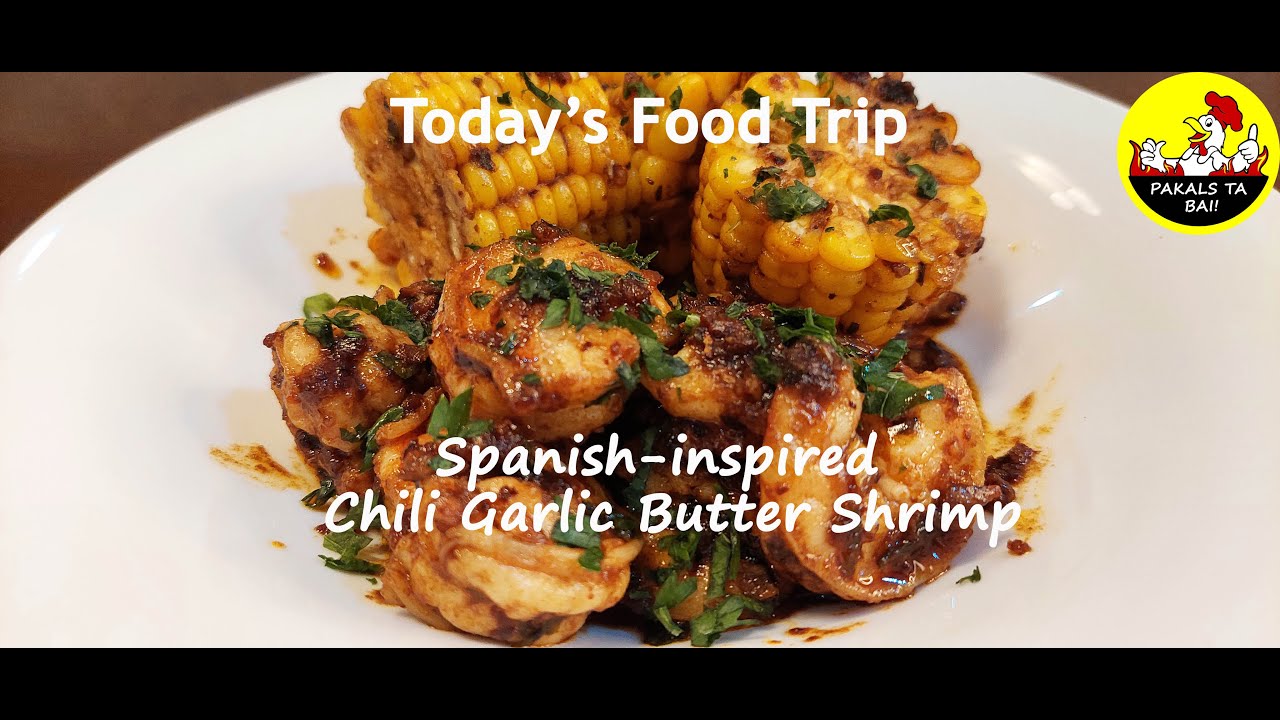 Spanish-inspired Chili Garlic Butter Shrimp! Resto cooking style at ...