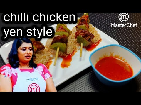 Masterchef recipe/chilli chicken yen style/keerthika's recipe ...