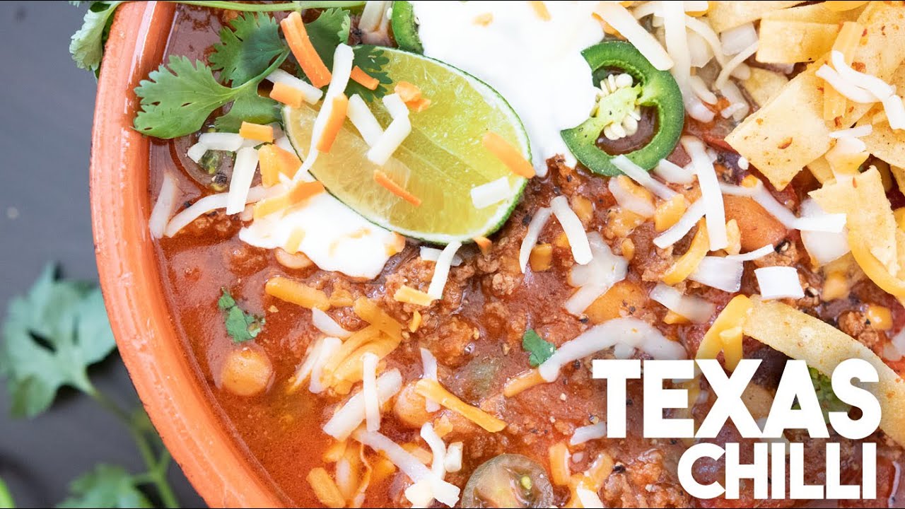 Texas style Chilli | Hearty Chilli with the flavours of the South ...