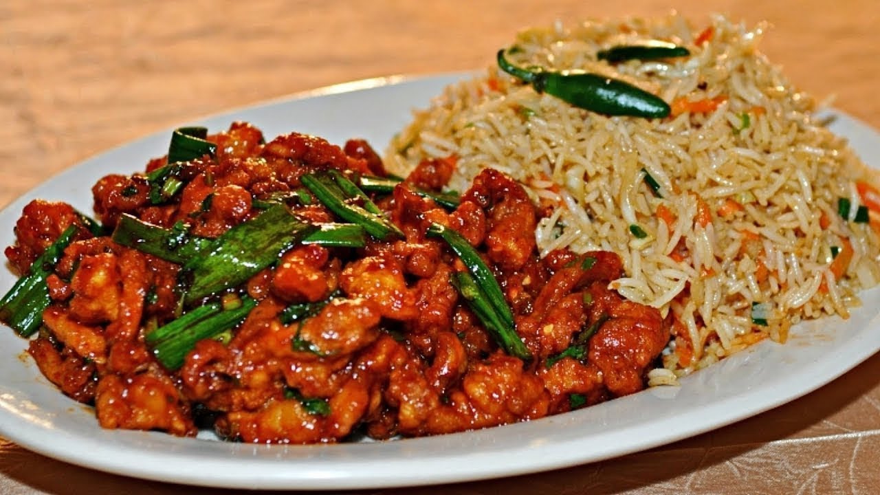 Chinese Black Paper Chicken with Gravy Restaurant Style Chili Chicken ...