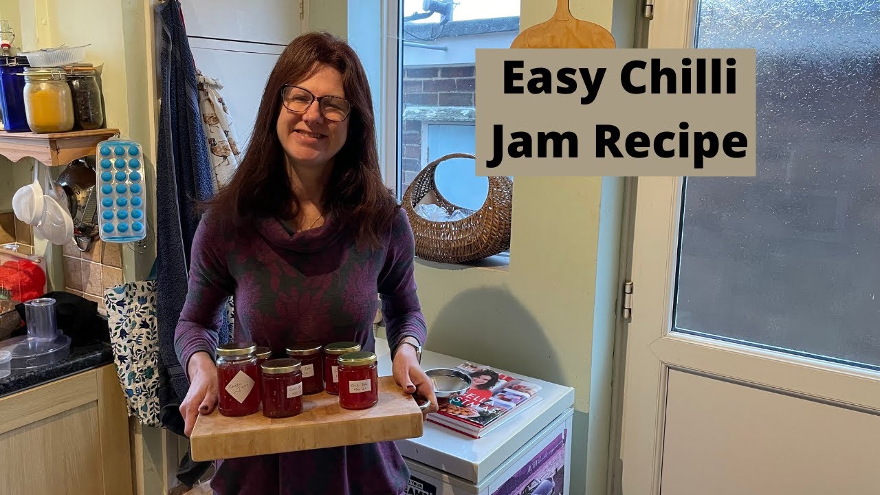 How To Make Homemade Chilli Jam - Preserve Chillies - Chili Chili