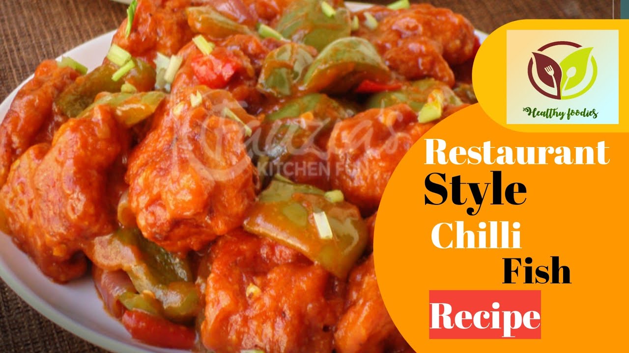 Chilli Fish Recipe||Chinese Fish|| Restaurants Style Chilli Fish||Fast ...