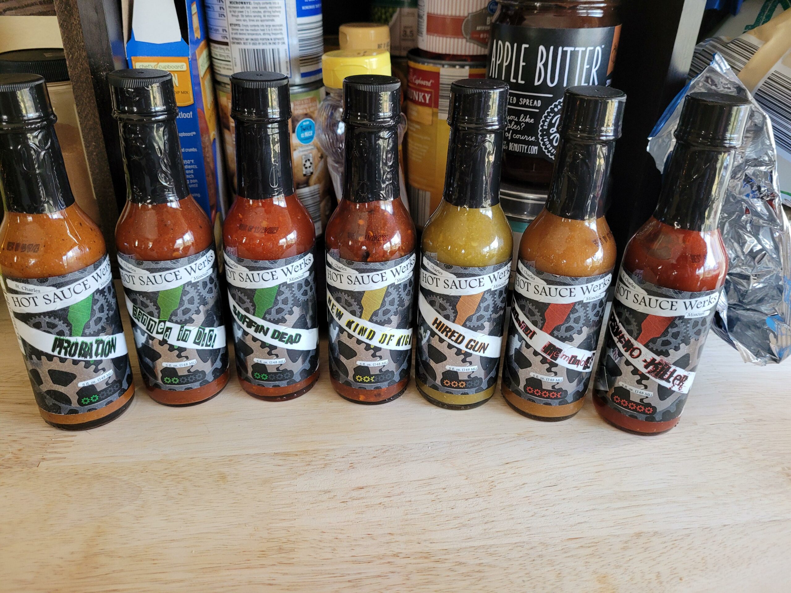 Favorite hot sauce shop just dropped their own line, so I had to get ...