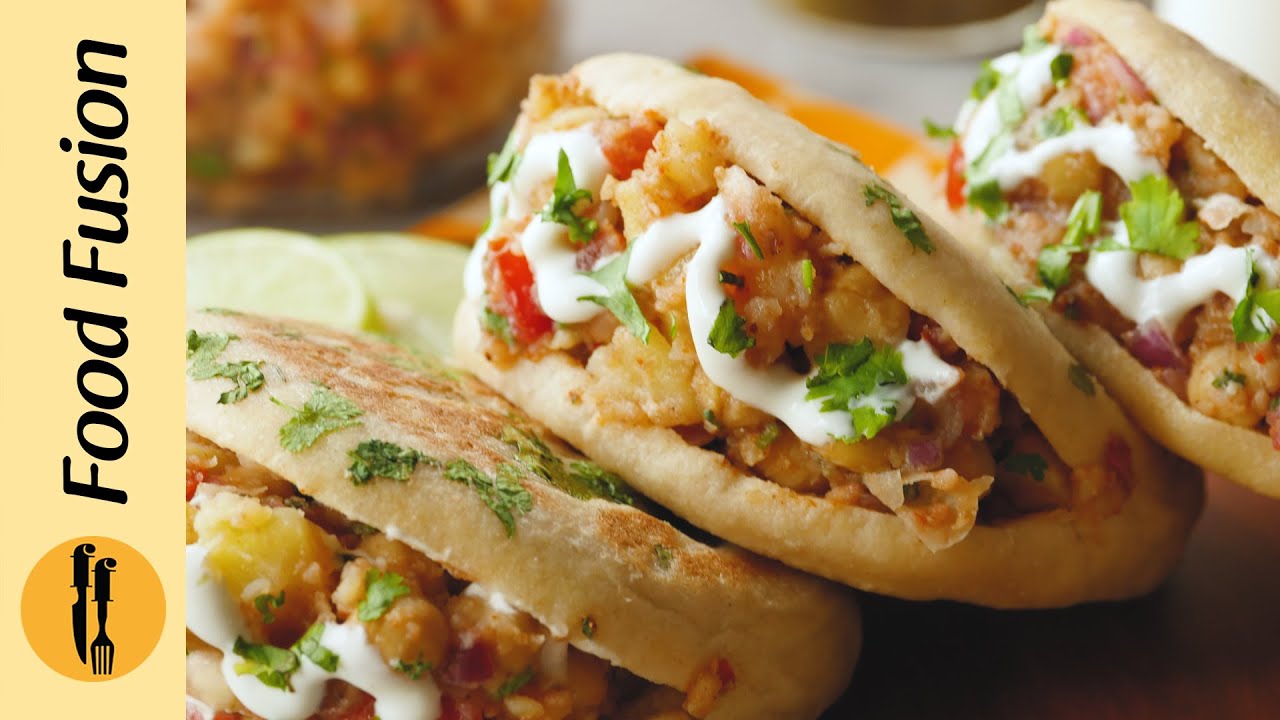 Stuffed Cholay Kulchay Recipe By Food Fusion - Chili Chili