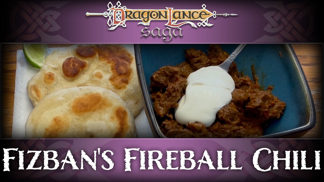Fizban's Fireball Chili - Recipes | DragonLance Saga - Chili Chili