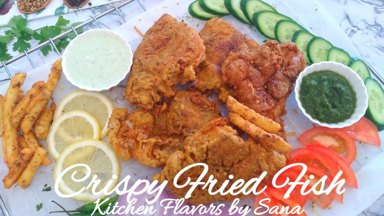 Crispy Fried Fish Recipe || Fish Broast || Ramadan Special #withsana # ...