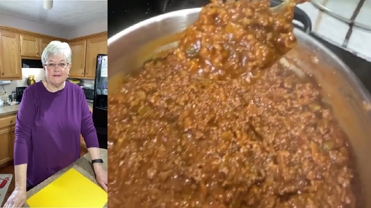 Making Homemade Hotdog Chili Sauce Learn By Kathy | Kentucky Cooking ...