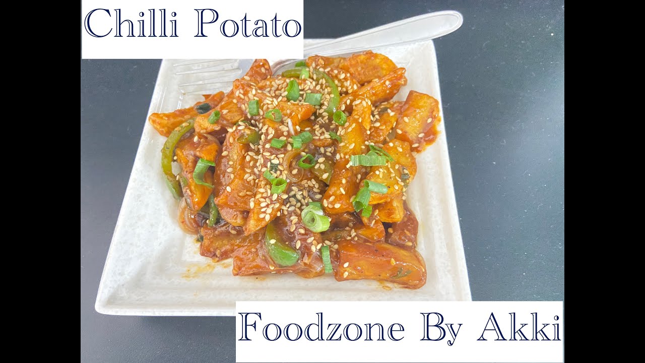 Recipe for Crispy Chilli Potato Recipe | Chilli Potatoes Recipe - Chili ...
