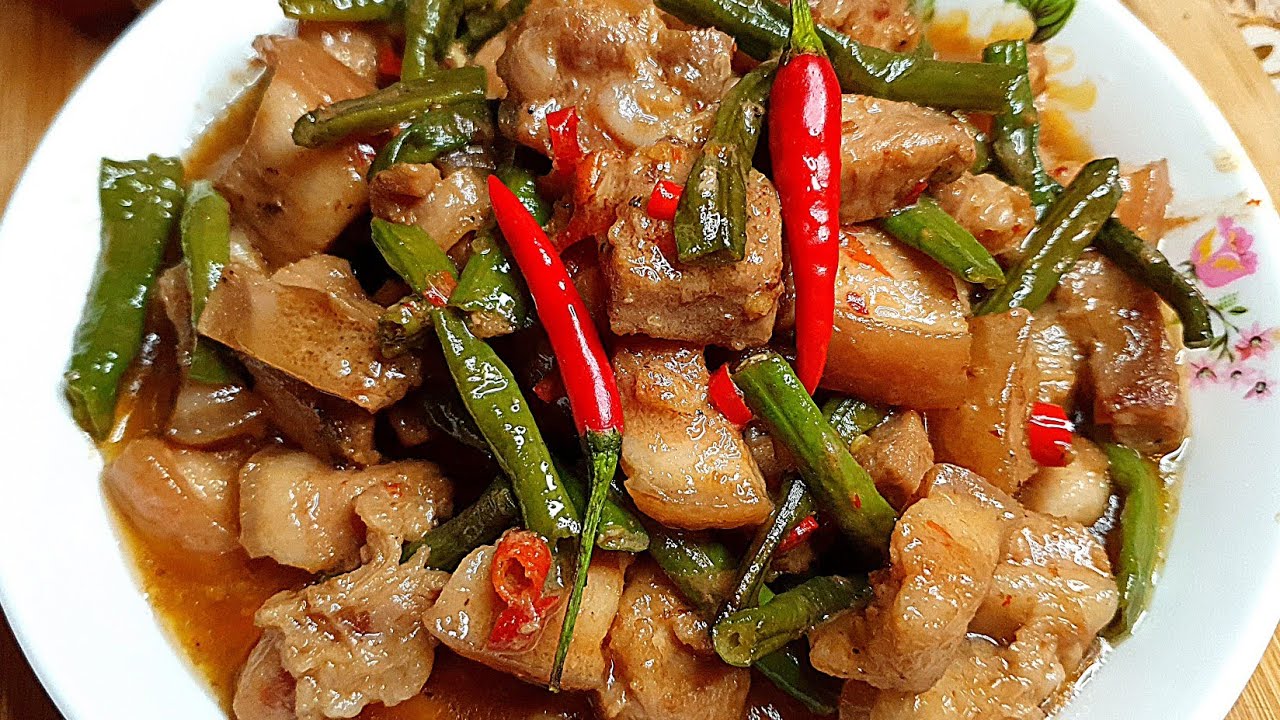 Bicol Express with Sitaw Recipe Ideas - Chili Chili