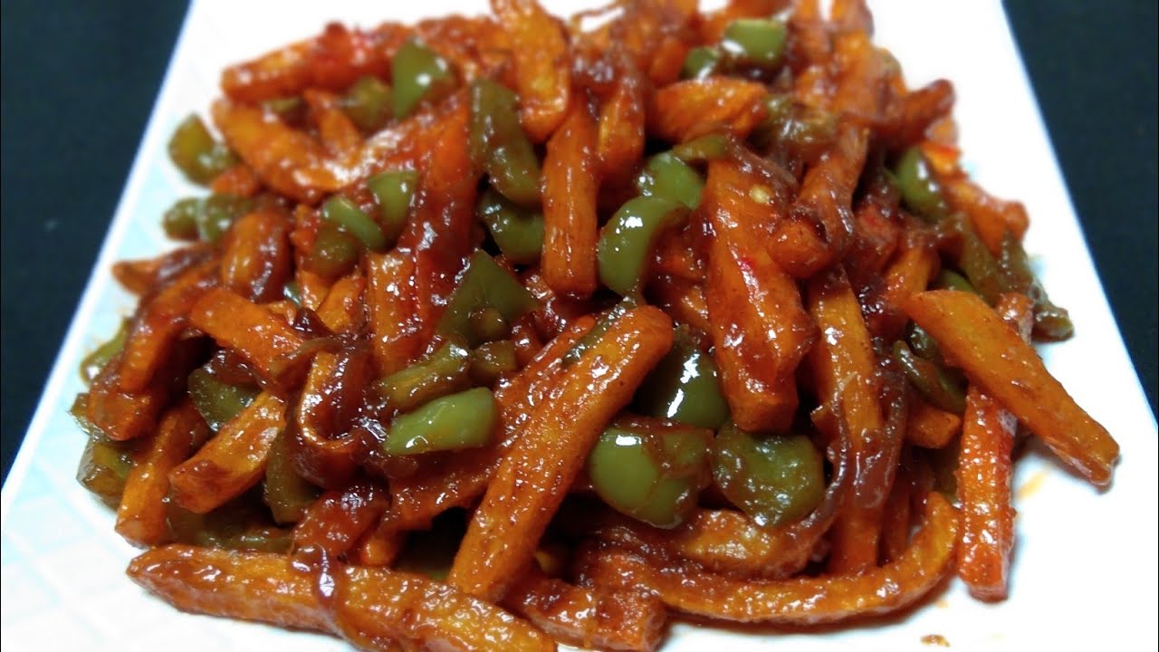 chilli potato recipe| crispy chilli potato recipe | starter recipe ...