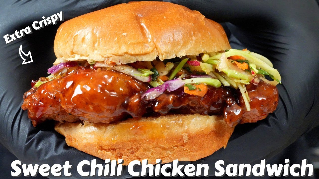 Sweet Chili Fried Chicken Sandwich Recipe (Quick & Easy) | Better At ...