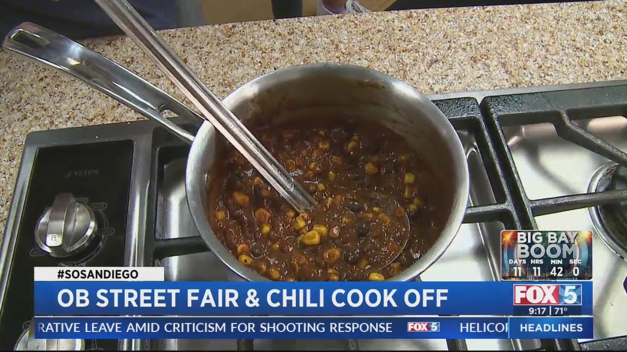 Previewing The OB Street Fair And Chili Cook Off - Chili Chili