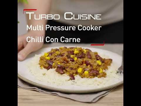 Tefal | Multi Pressure Cooker | Turbo Cuisine | Chilli Con Carne Recipe ...