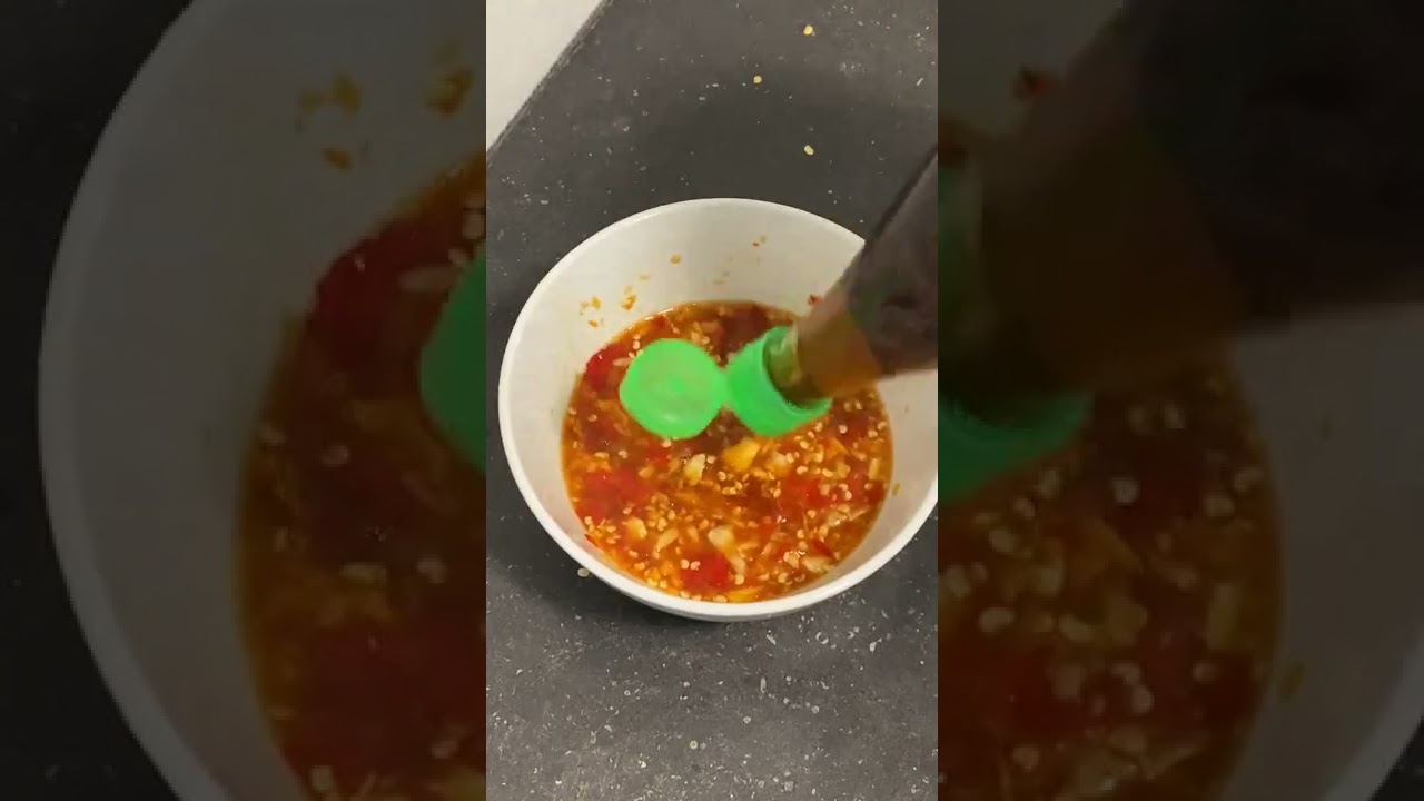 A simple chicken and chilli mash up - Chili Chili