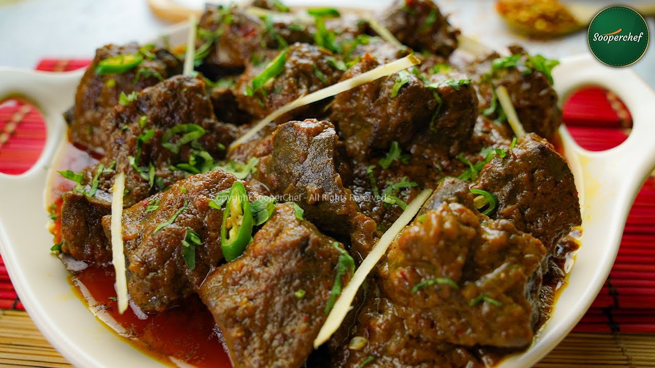 Chatpati Mutton Kaleji (Kaleji Masala) Recipe By SooperChef| Bakra Eid ...