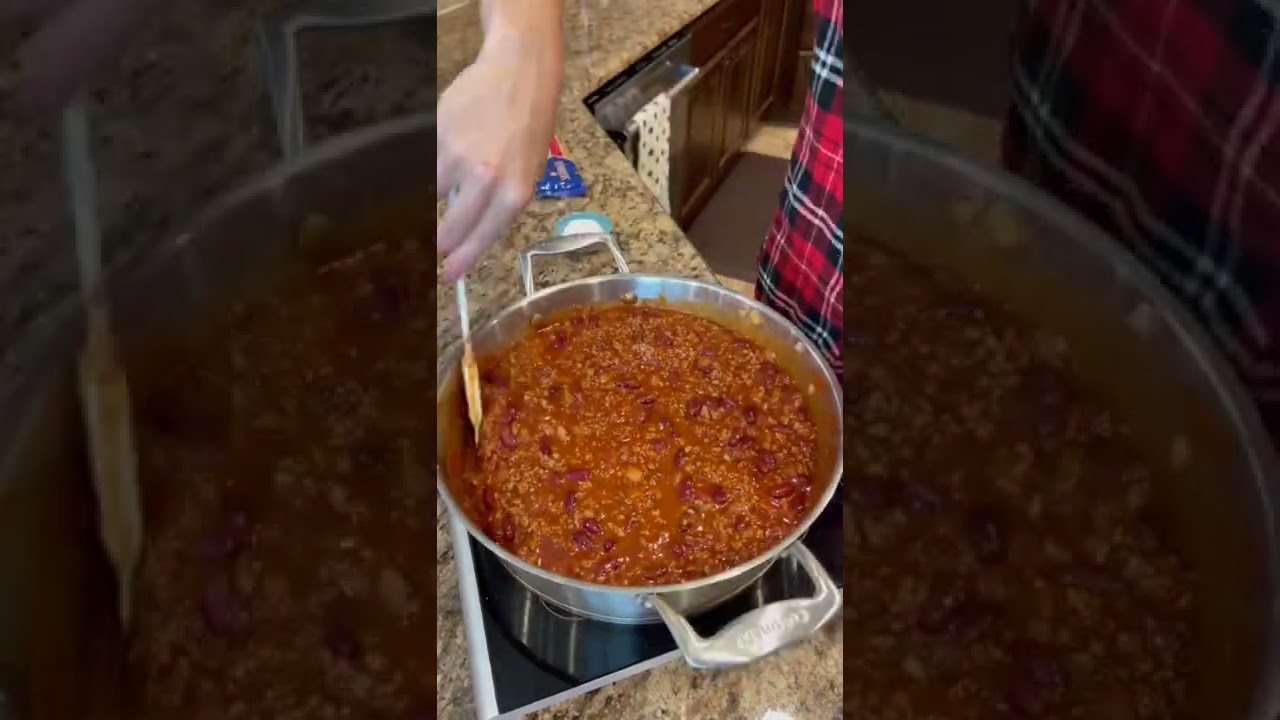 School Lunch Chili and Toasted Cheese - Chili Chili