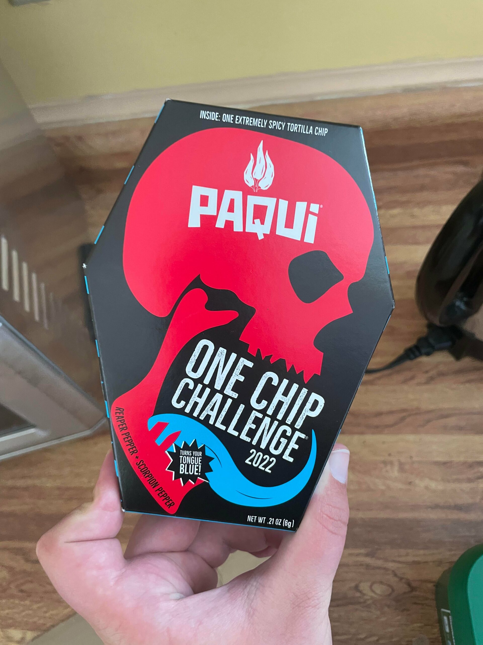 I did this year’s one chip challenge - Chili Chili