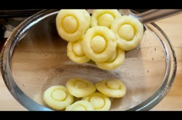 Korean Chilli Garlic Potato Bites | Chewy Garlic Seasoned Potatoes ...