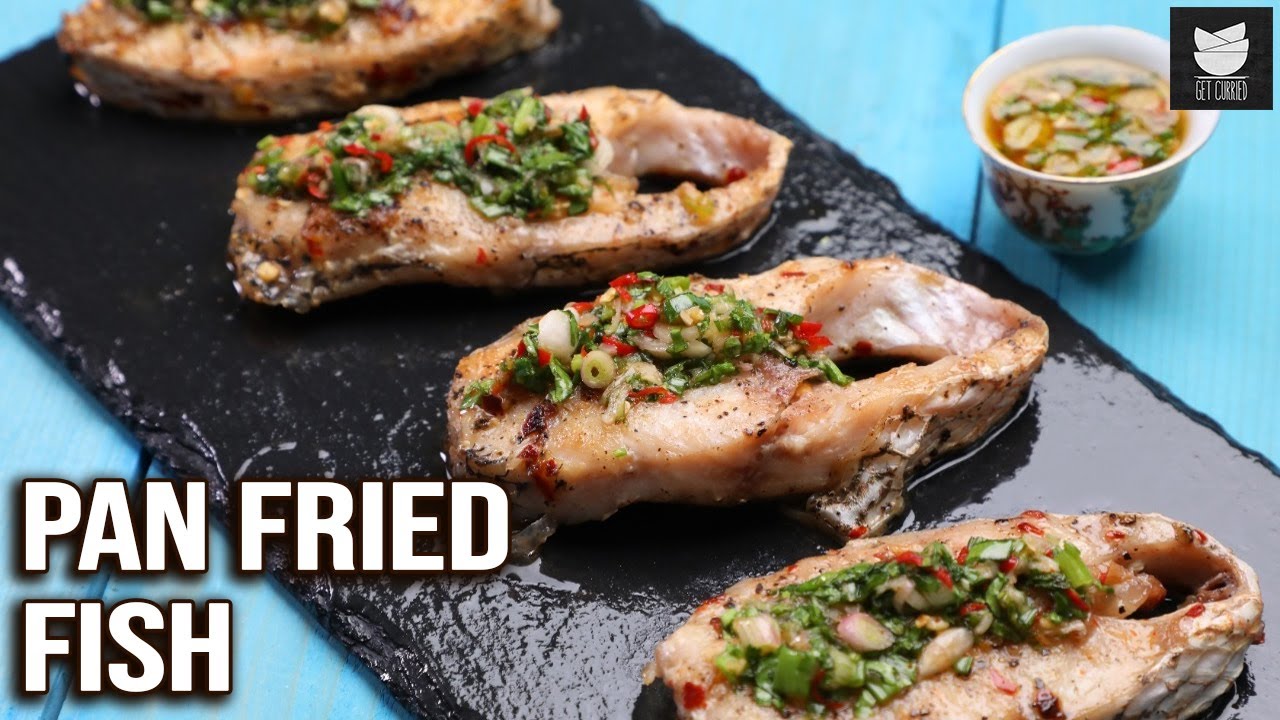 Pan Fried Fish With Sweet Chilli Sauce | Quick Fried Fish Recipe | Red Snapper Fish | Get ...