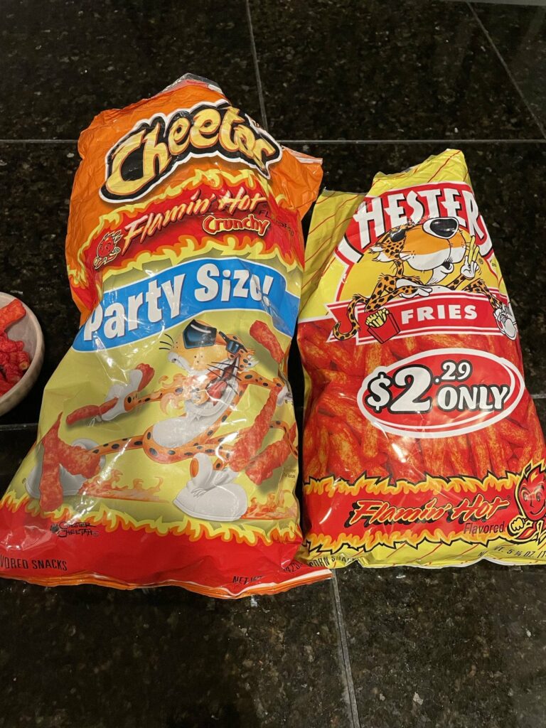 Who else likes Flaming Hot Cheetos and Chester’s Flaming Fries? - Chili ...