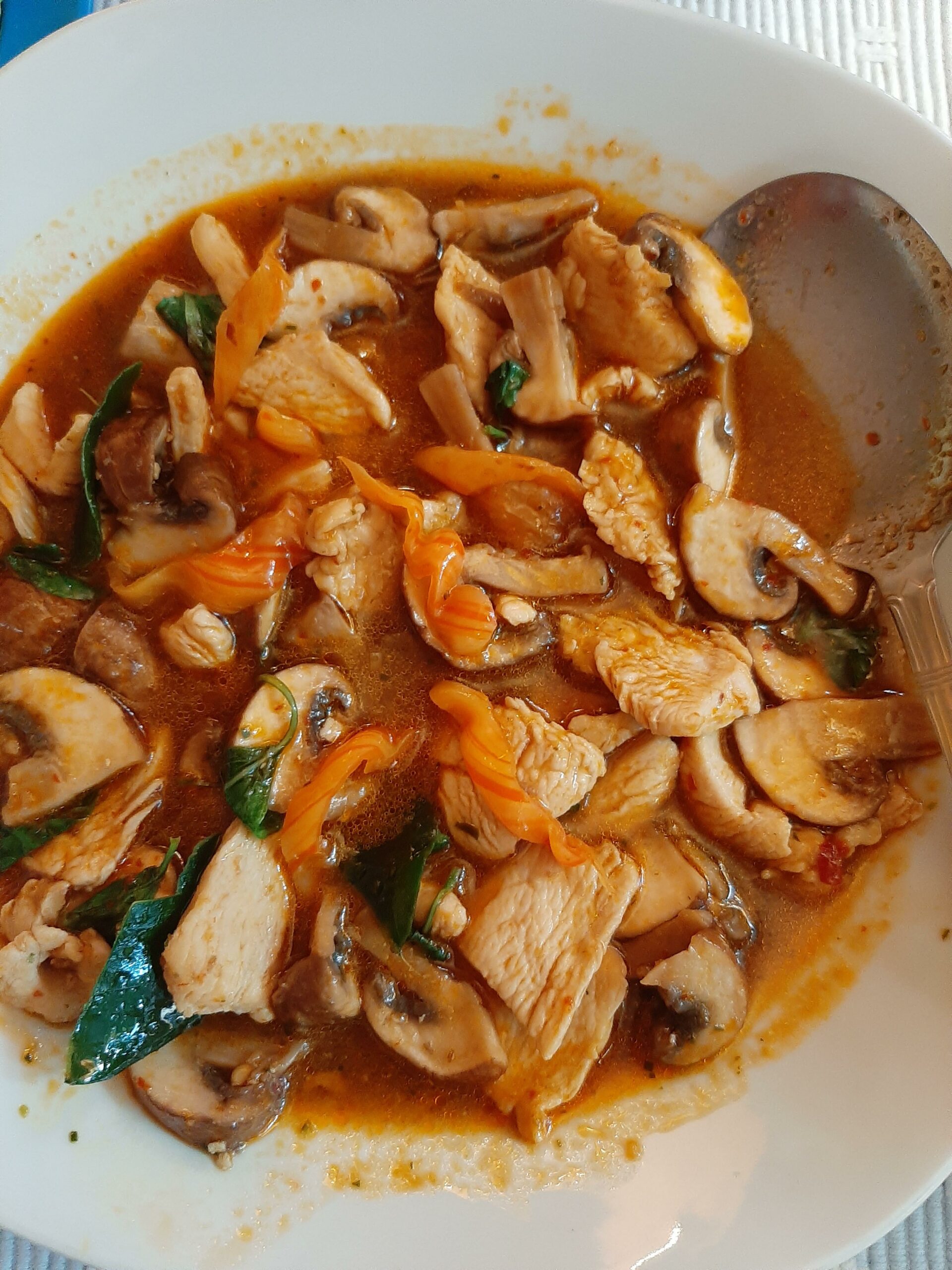 Sugar Rush Stripe in a chicken curry - Chili Chili