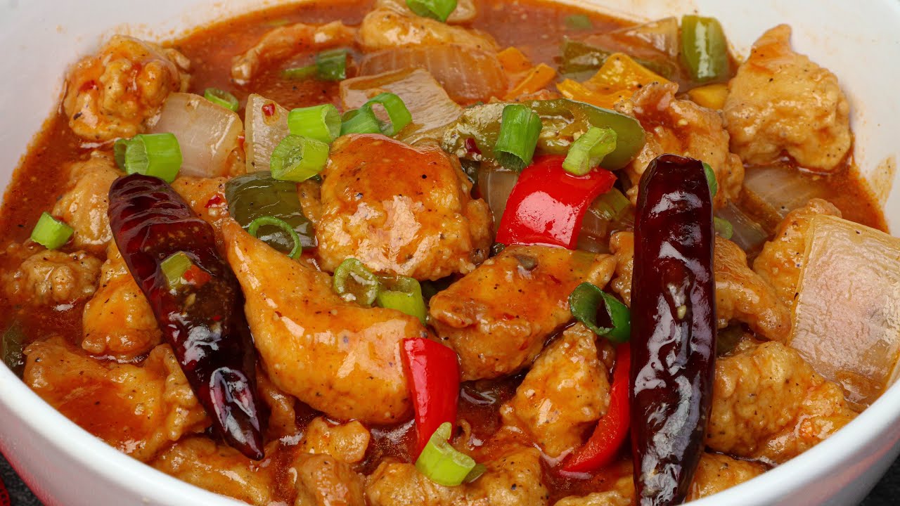 Chili Chicken | Restaurant Style SPICY Chili Chicken | Chilli Chicken ...