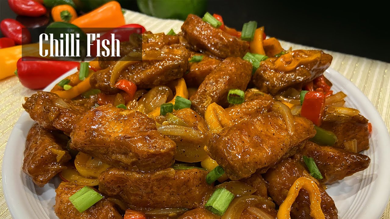 Chilli Fish Recipe || Restaurant Style Chilli Fish Recipe - RKC - Chili ...