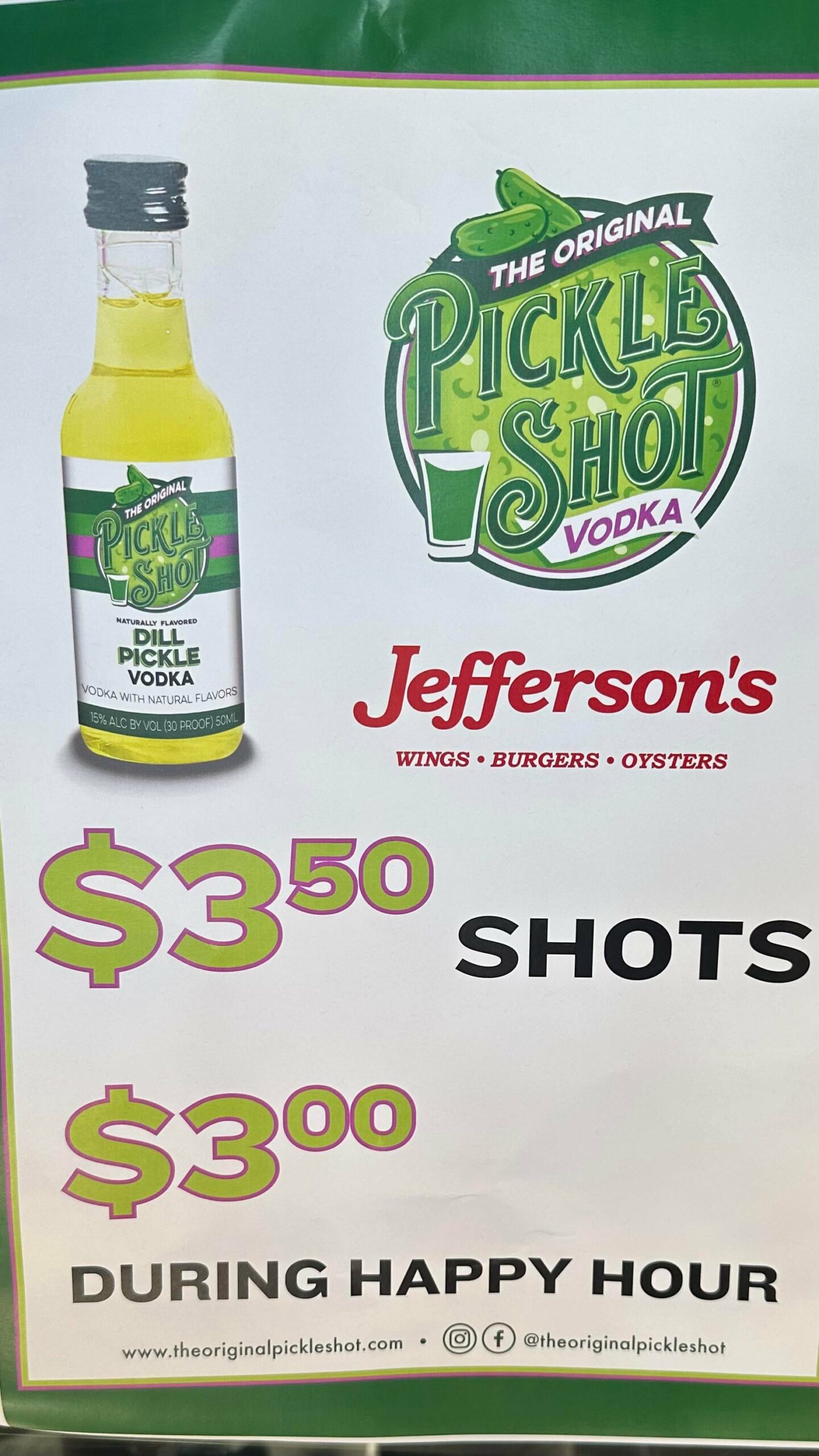 Hot pickle vodka is a thing - Chili Chili