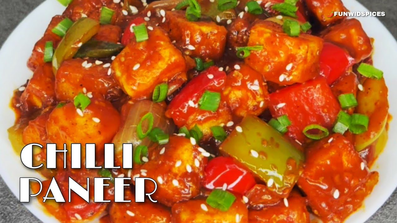 Restaurant Style Chilli Paneer Recipe | Chilli Paneer Recipe| Paneer ...