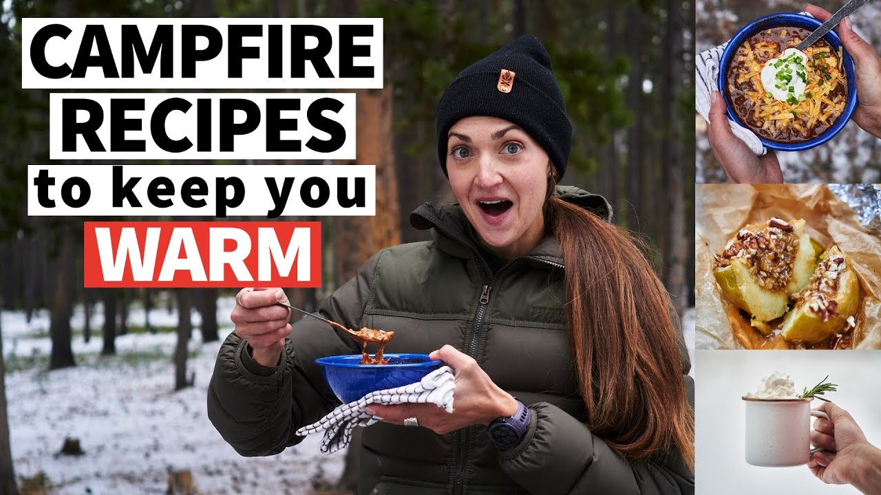 3 *cozy* CAMPFIRE RECIPES for COLD WEATHER - Chili Chili