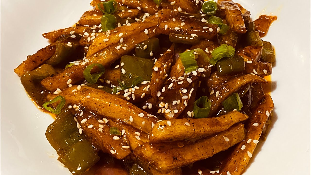 Crispy chilli Potatoes Recipe/ How to make restaurant style Chilli ...