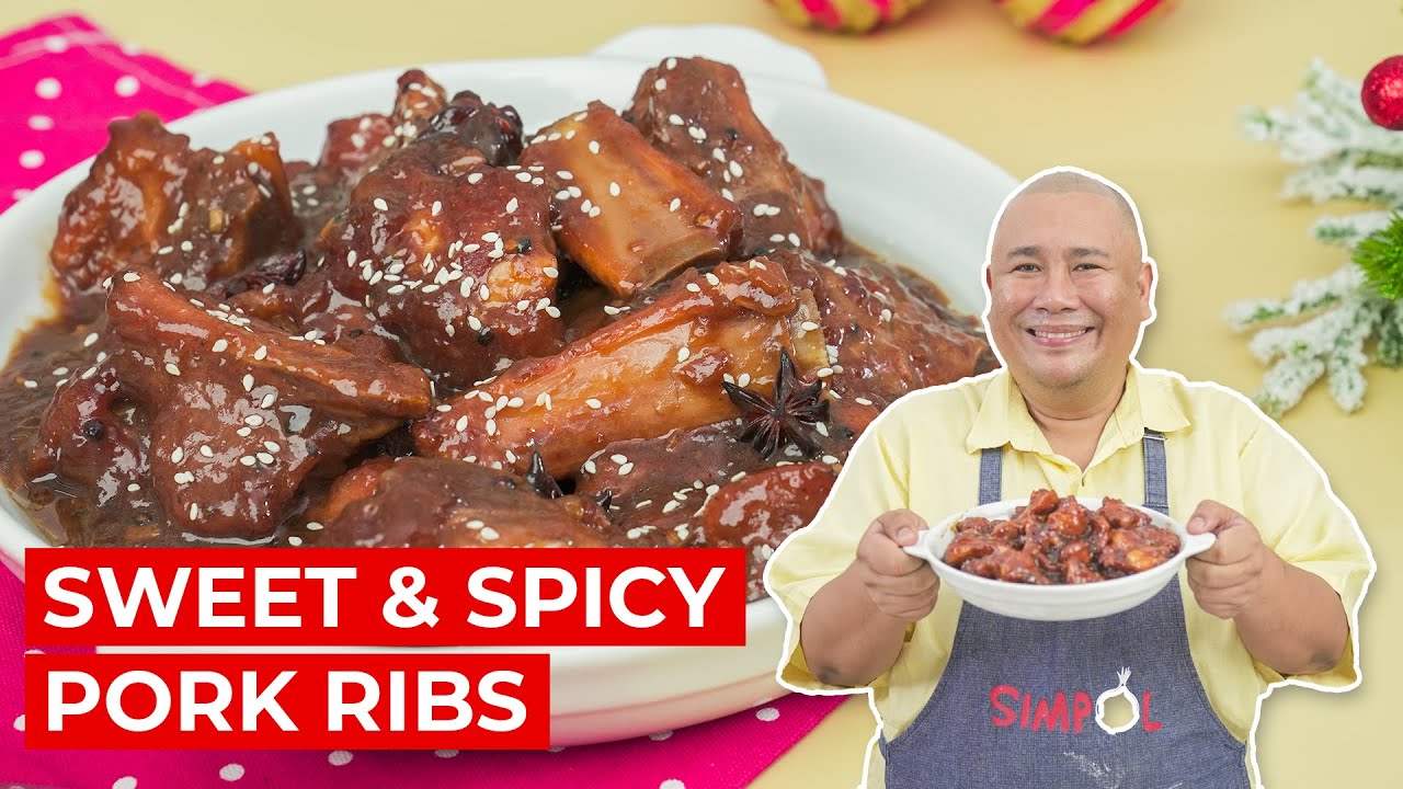 Sweet and Spicy Pork Ribs Recipe - Chili Chili
