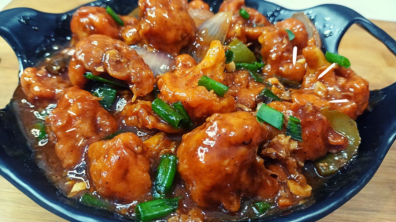 Cauliflower chilli | Crispy Gobhi Chilli Recipe | Gobhi Manchurian ...