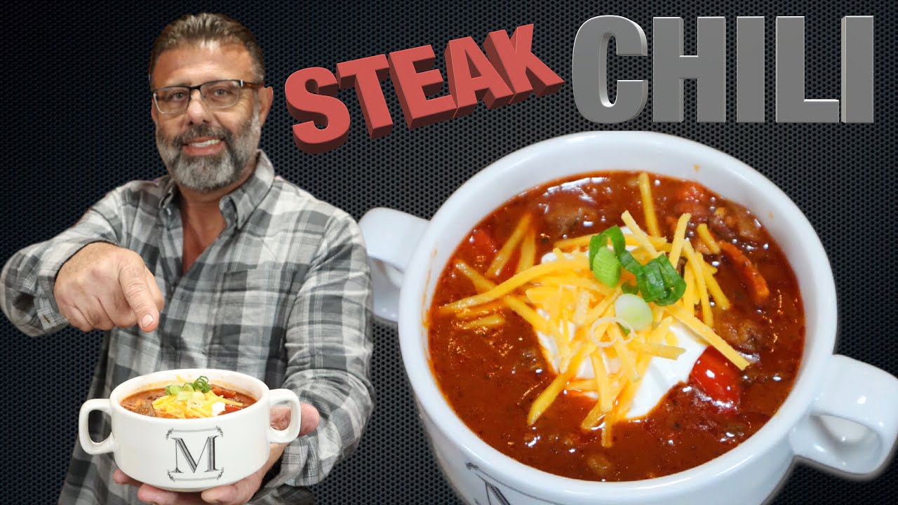 AN ABSOLUTE MUST TRY STEAK CHILI | THE GARLIC & BUTTER GUY | 4K - Chili ...