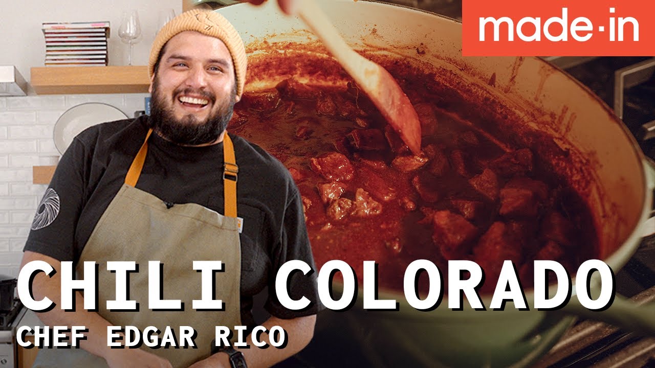 Chili Colorado Recipe With Chef Edgar Rico | Made In Cookware - Chili Chili