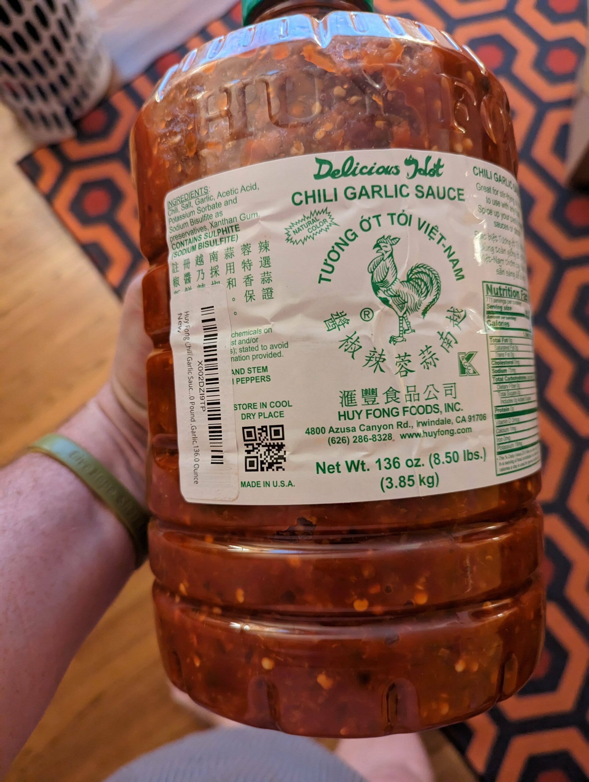 Should last for a bit. - Chili Chili