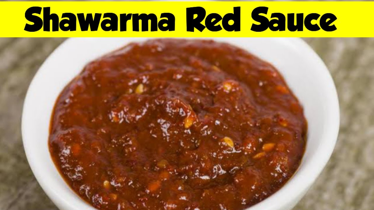 Shawarma Red Chili Sauce Recipe by Dilawaiz | Spicy Red Sauce | Hot ...