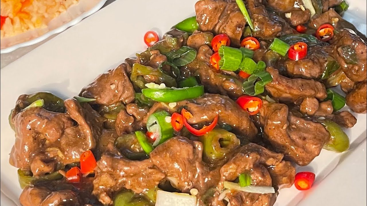 Beef Chilli Dry Recipe | Sizzling Beef Chilli Explosion - Chili Chili