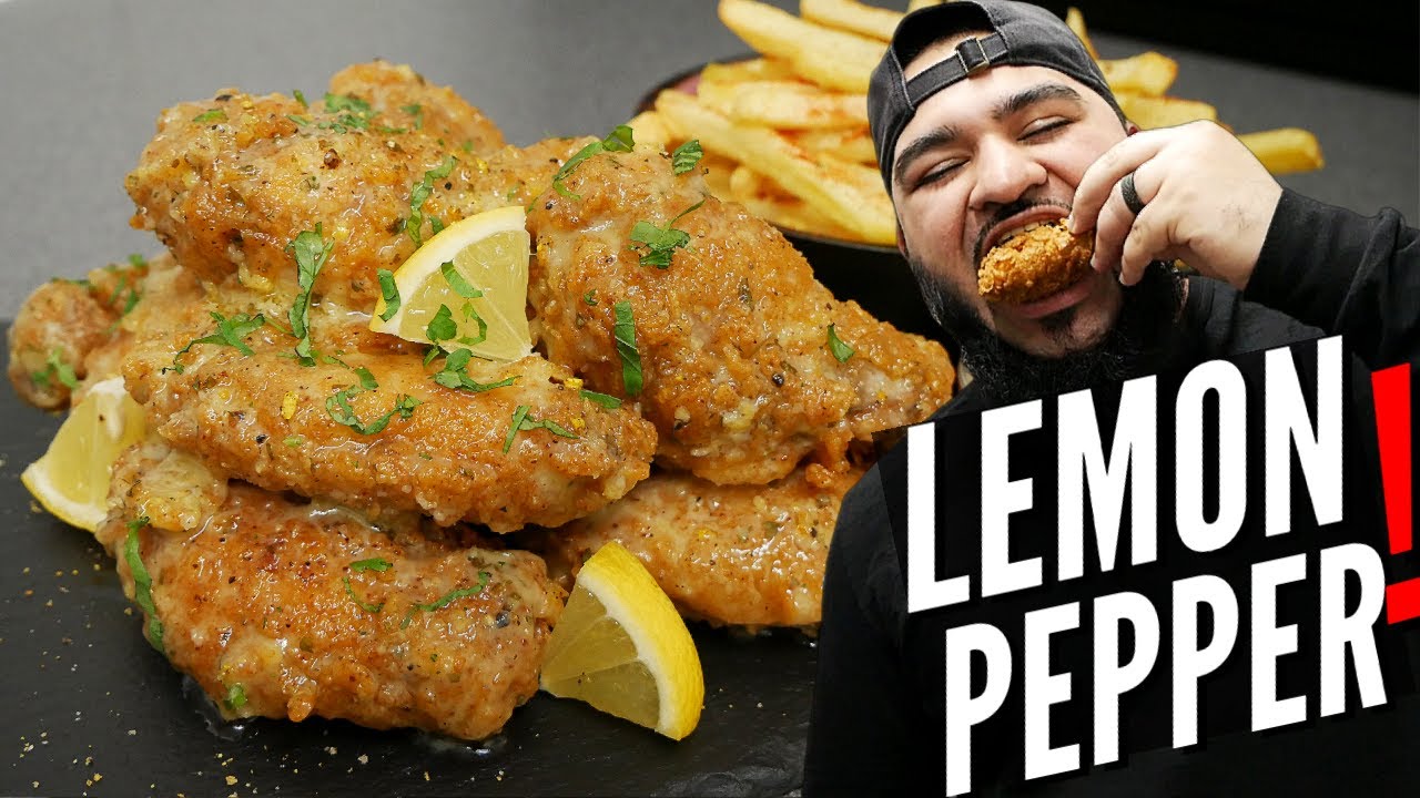 The Best Lemon Pepper Wings Recipe | Wingstop Lemon Pepper Wings ...