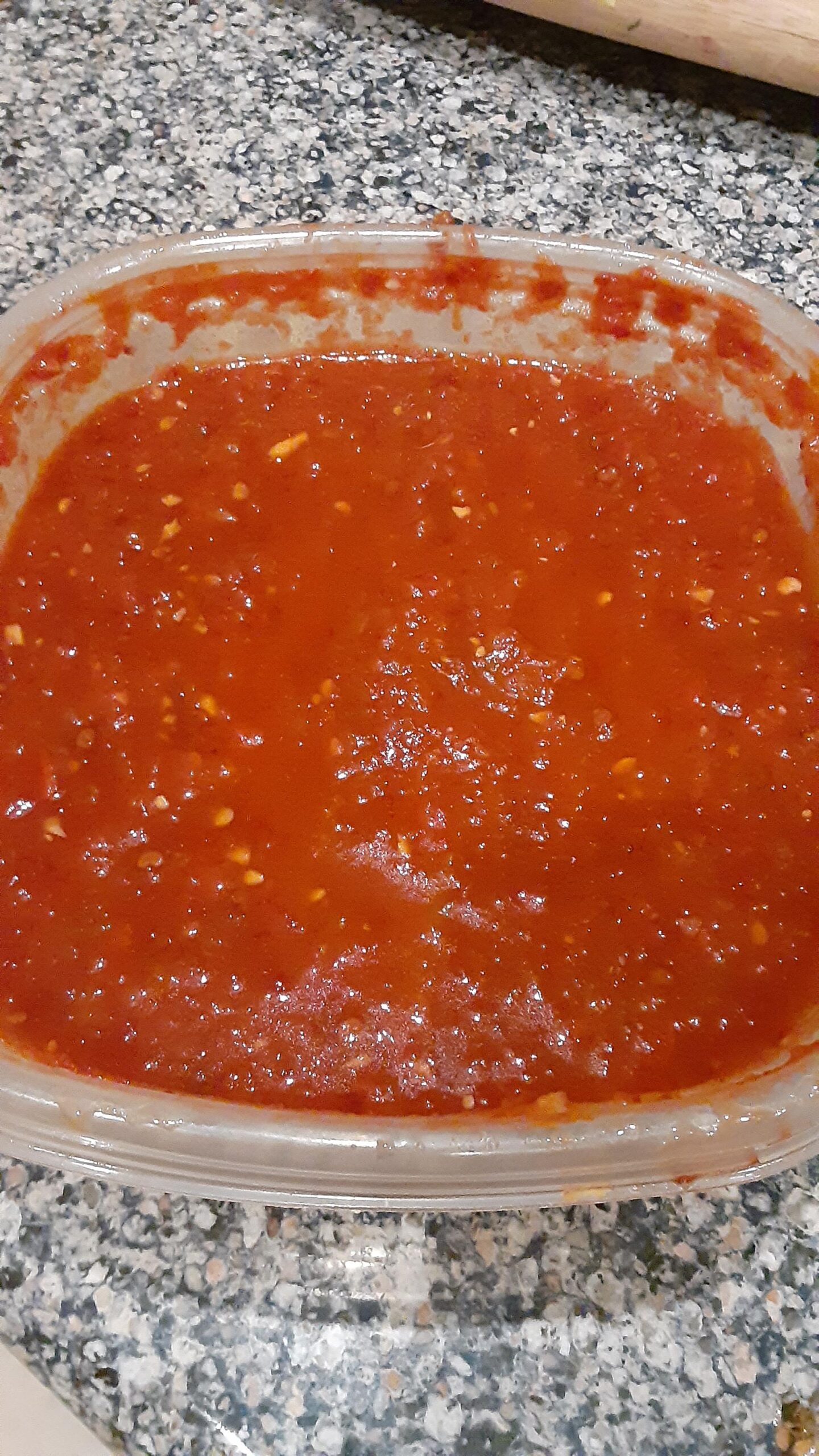 Salsa Making Binge 3/3: Boiled roma with dried peppers - Chili Chili