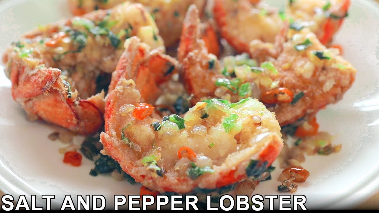 Salt And Pepper Lobster Tails | Easy Fried Lobster Tail Recipe - Chili ...