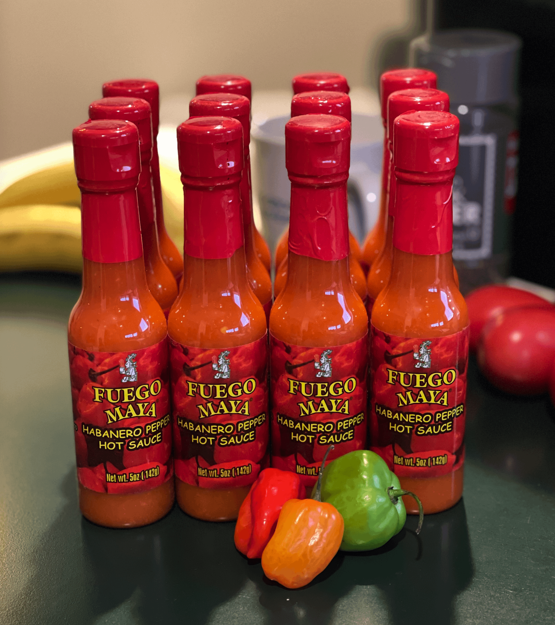 Case of Fuego Maya. - Chili Chili