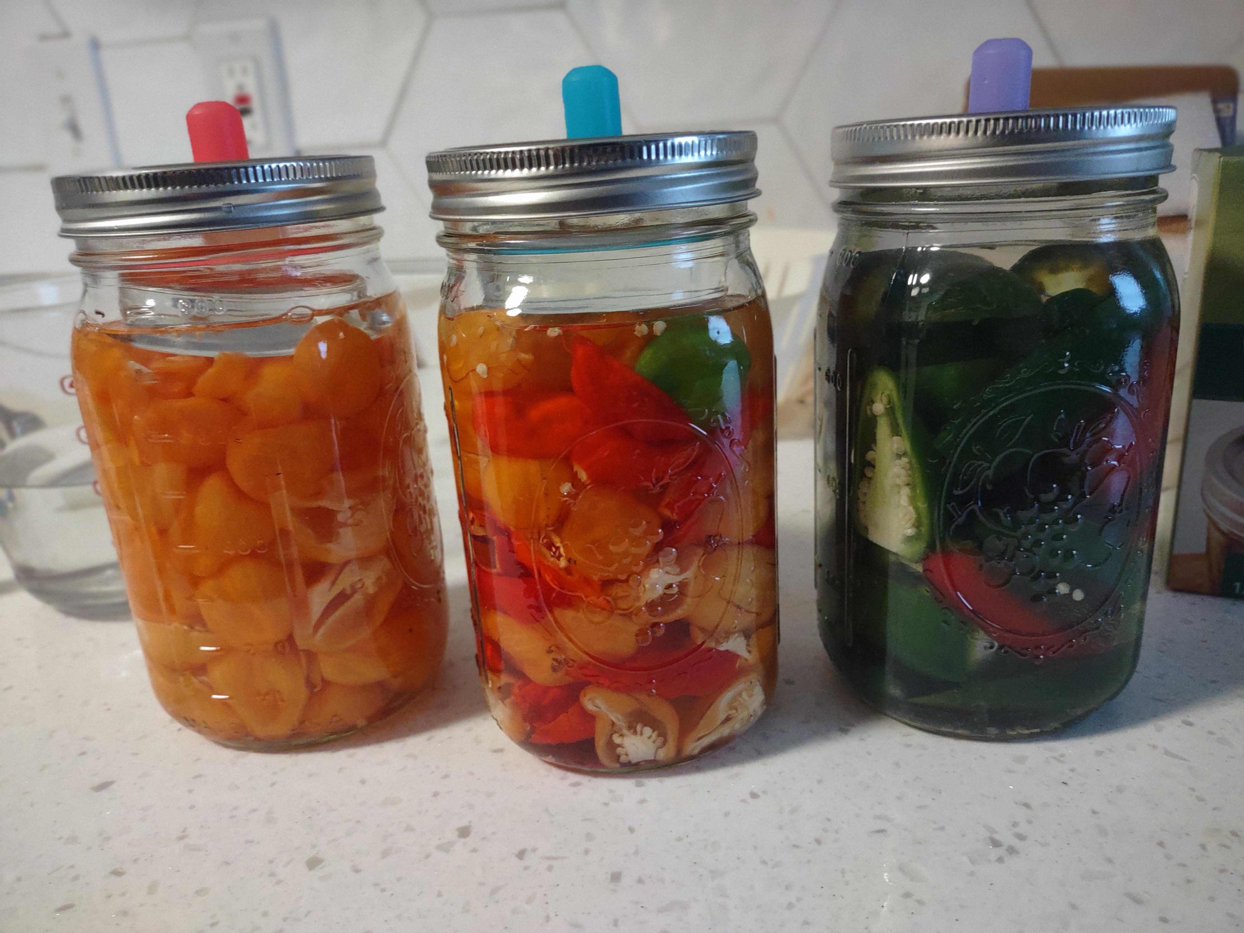 It Begins, fermentation of peppers! - Chili Chili