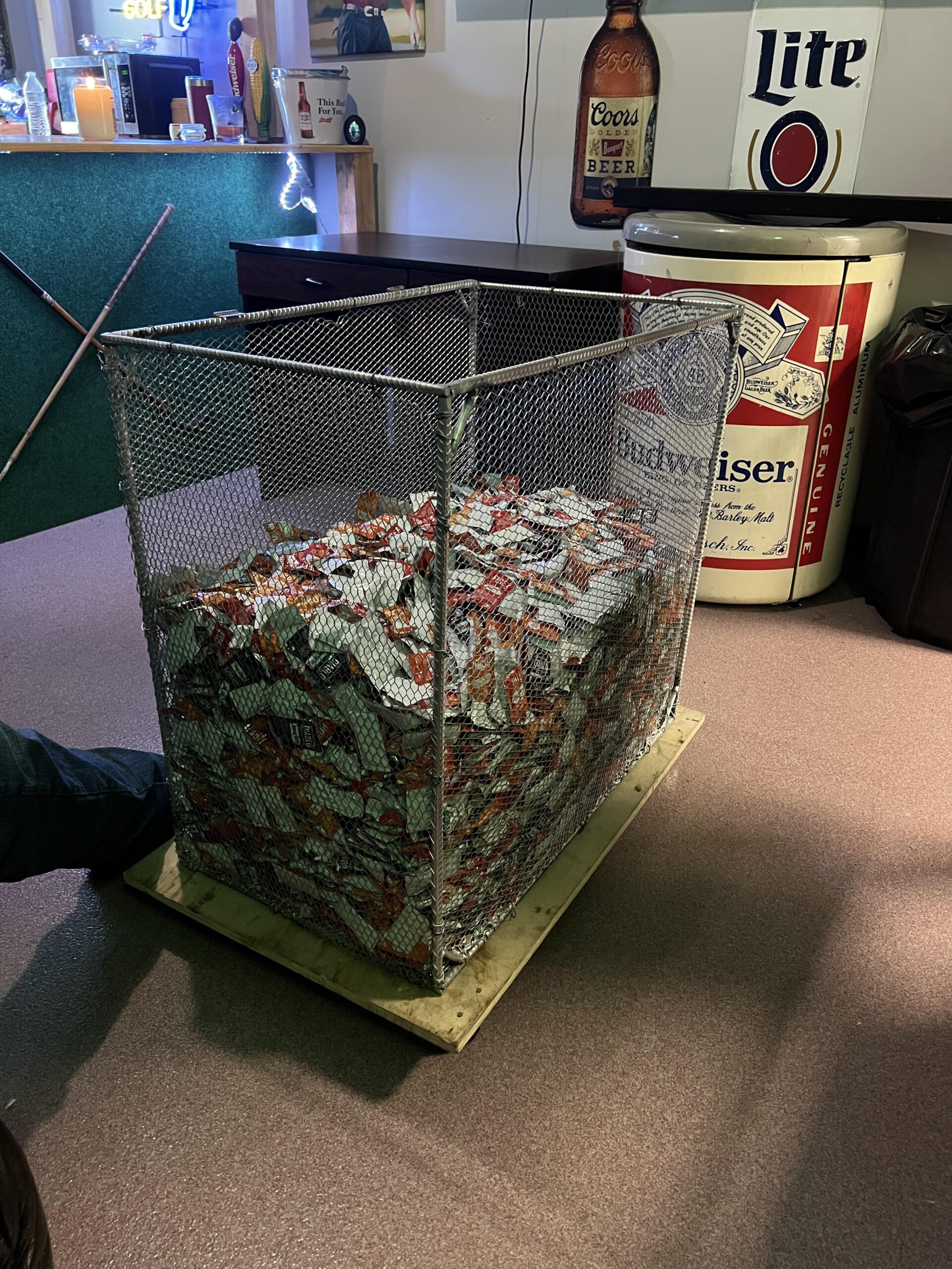 Behold the sauce bin - Chili Chili