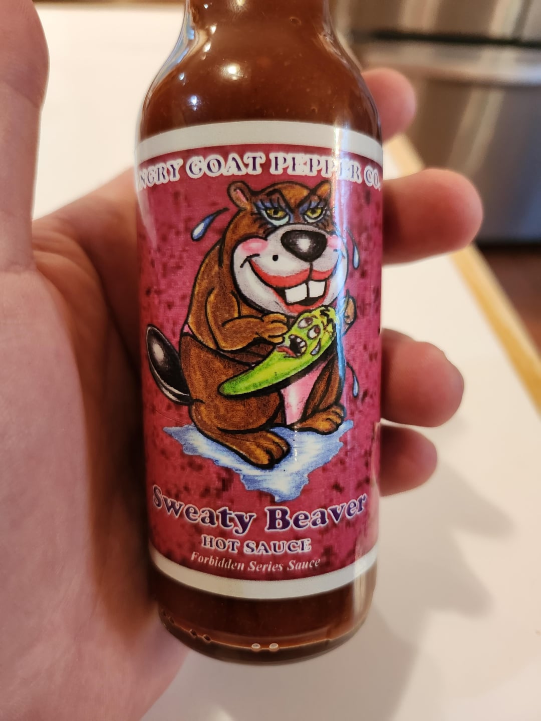 Angry Goat sweaty beaver - Chili Chili