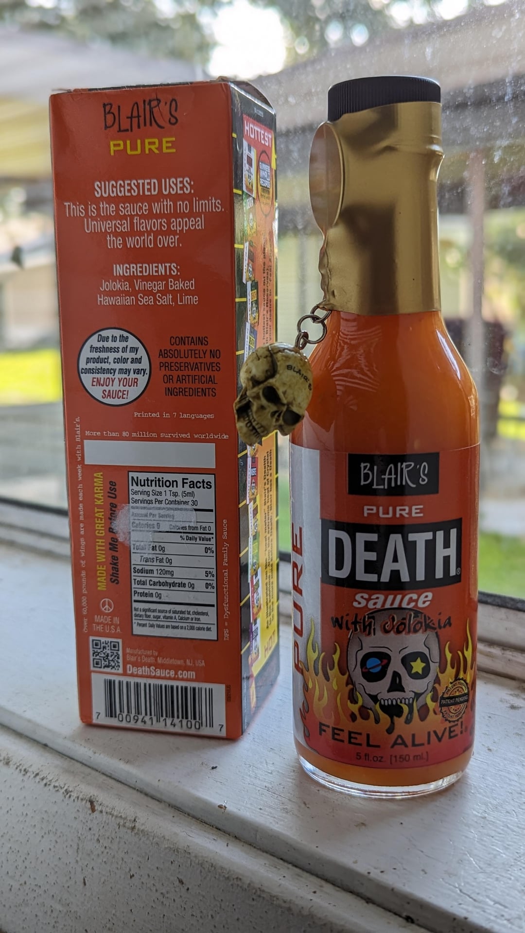 Pure Death Sauce from Blair's - Chili Chili