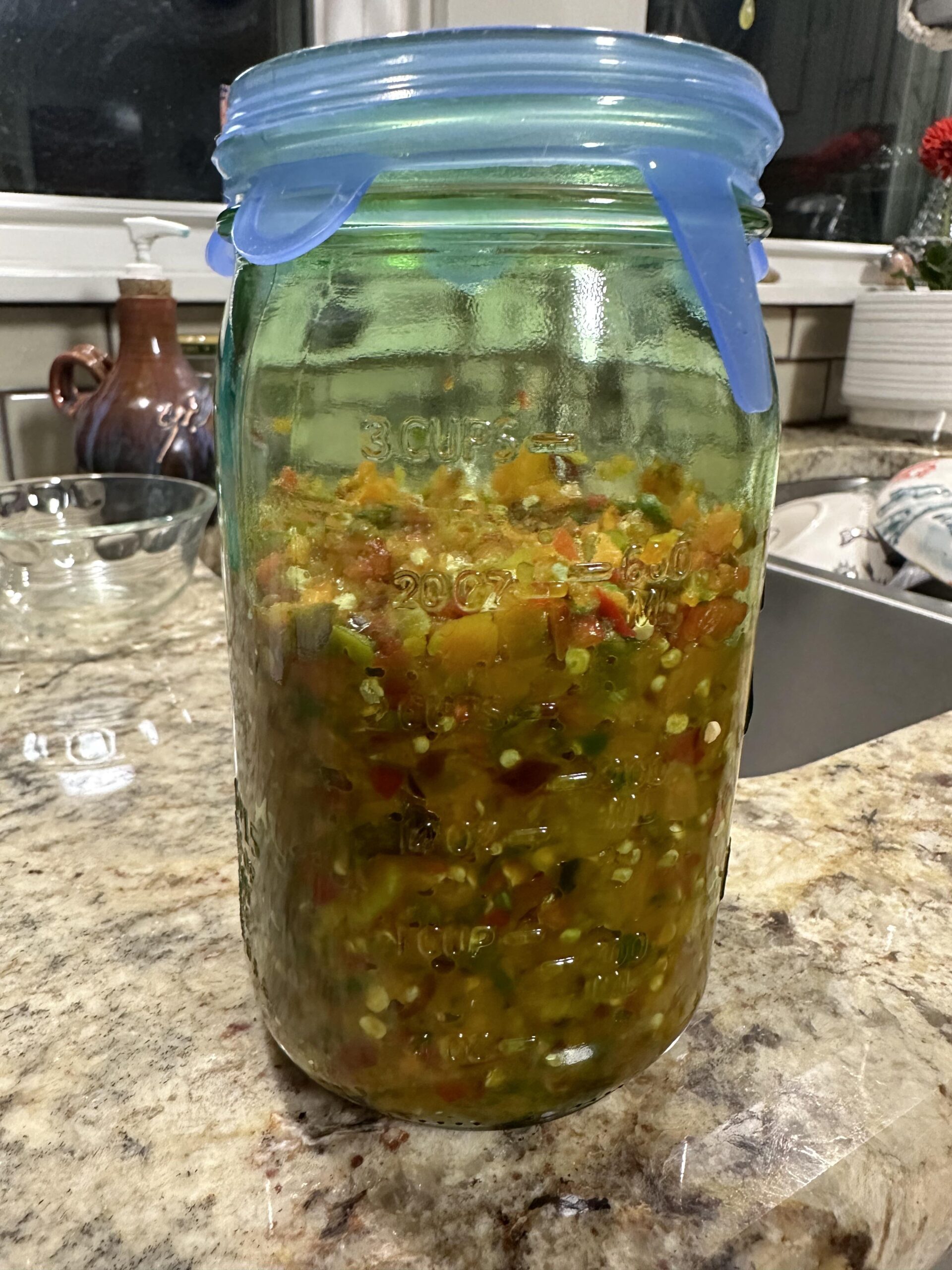 First Fermentation - Chili Chili
