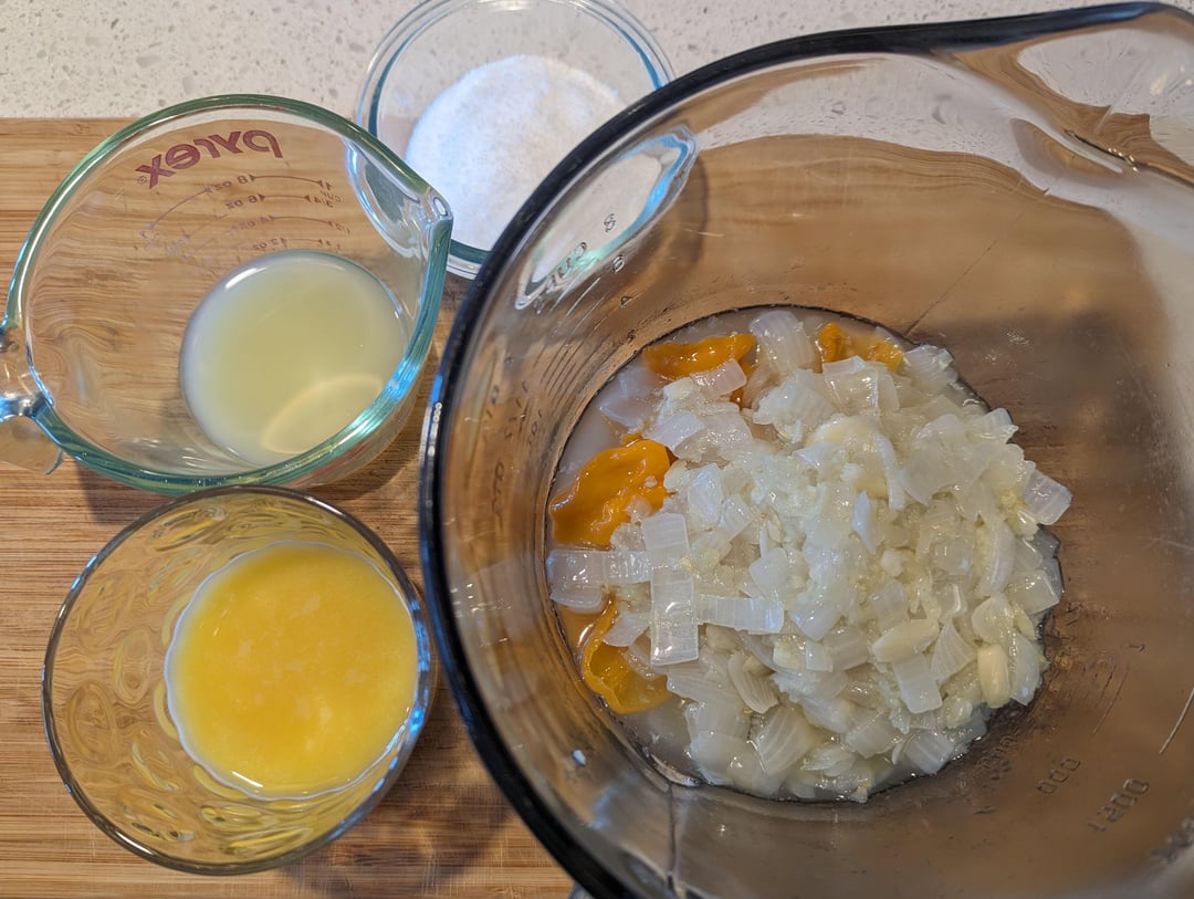 White Salsa De Habanero Salsa Blanca - Chili Chili