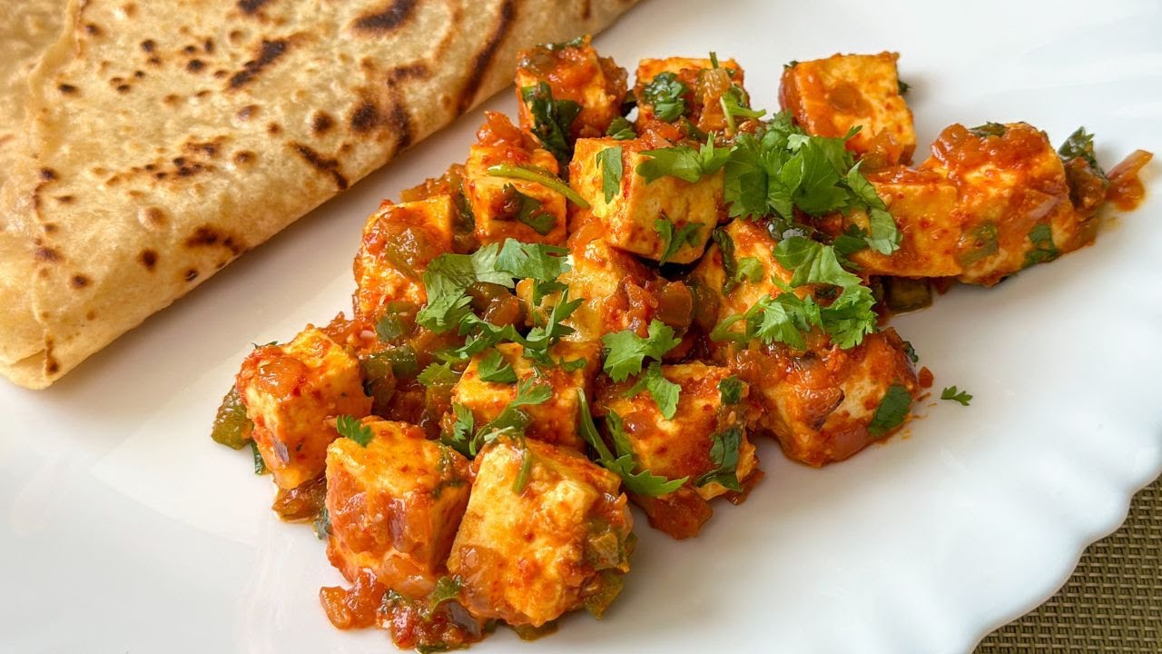 Chilli Garlic Paneer recipe | No tomato paneer recipe | Quick Paneer ...
